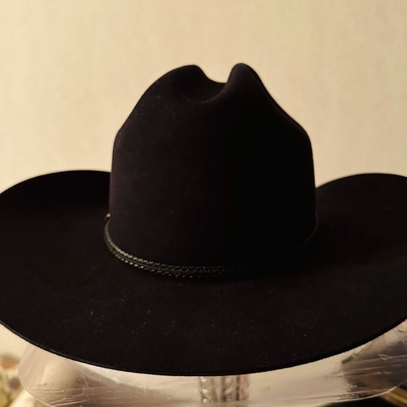 Wrangler | Accessories | Rare Wrangler Cowboy Hat Size 7 38 Black ...